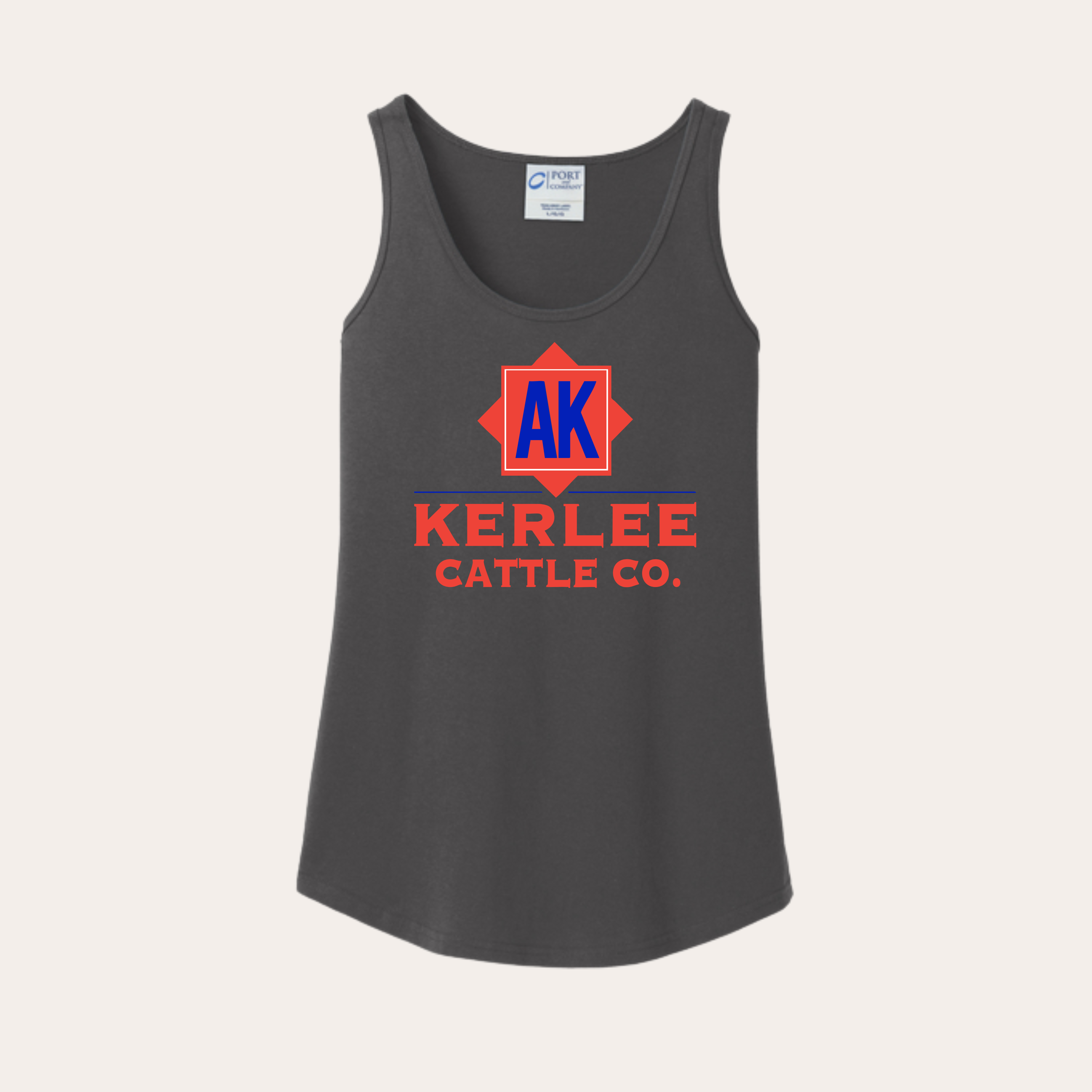 Kerlee Cattle Ladies Tank – Ace High Branding Co.